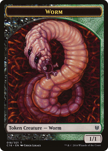 Worm (TC16-018) - Commander 2016 Tokens - Game Nerdz