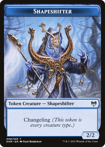 Shapeshifter (TKHM-008) - Kaldheim Tokens - Game Nerdz