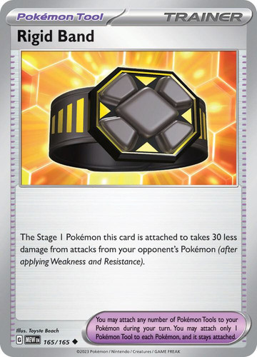 Rigid Band 165 - SV Scarlet and Violet 151 Reverse Holofoil - Game Nerdz