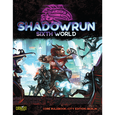 Shadowrun 6E RPG: Core Rulebook - City Edition - Berlin - Game Nerdz