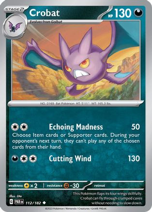 Crobat 112 - SV04 Paradox Rift - Game Nerdz