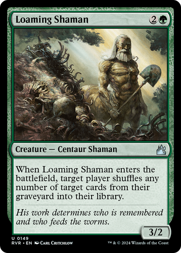 Loaming Shaman (RVR-149) - Ravnica Remastered - Game Nerdz