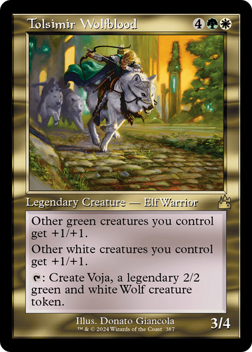 Tolsimir Wolfblood (RVR-387) - Ravnica Remastered - Game Nerdz