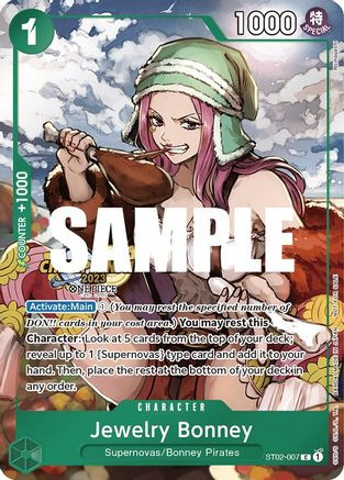 Jewelry Bonney (CS 2023 Celebration Pack) (ST02-007) One Piece Promotion Cards Foil - Game Nerdz