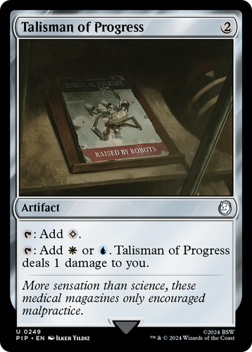 Talisman of Progress (PIP-249) - Fallout Foil - Game Nerdz