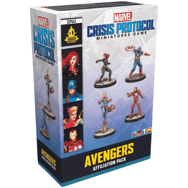 Marvel Crisis Protocol: Avengers - Affiliation Pack - Game Nerdz