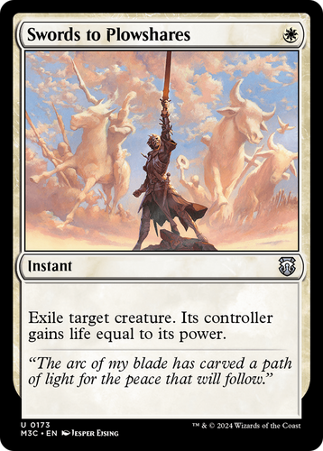 Swords to Plowshares (M3C-173) - Modern Horizons 3 Commander - Game Nerdz