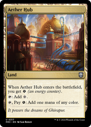 Aether Hub (M3C-317) - Modern Horizons 3 Commander Foil - Game Nerdz