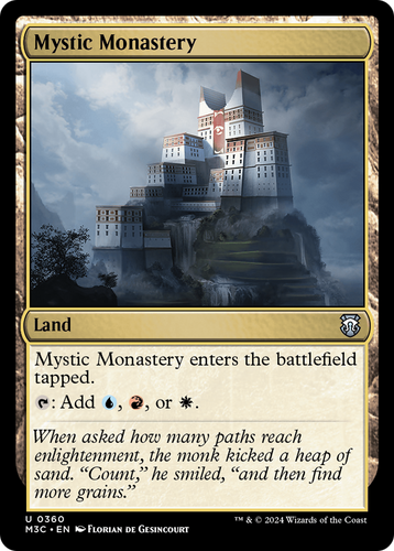 Mystic Monastery (M3C-360) - Modern Horizons 3 Commander Foil - Game Nerdz