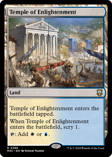 Temple of Enlightenment (M3C-386) - Modern Horizons 3 Commander - Game ...