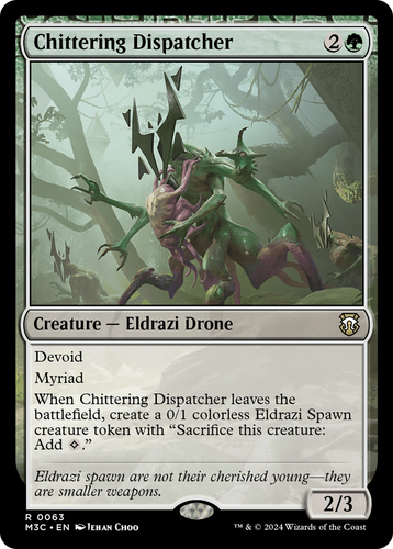 Chittering Dispatcher (M3C-063) - Modern Horizons 3 Commander: (devoid ...