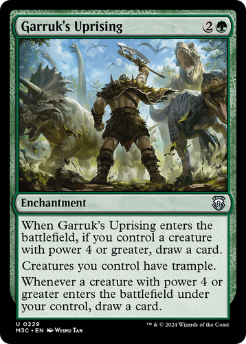 Garruk's Uprising (M3C-229) - Modern Horizons 3 Commander Foil - Game Nerdz
