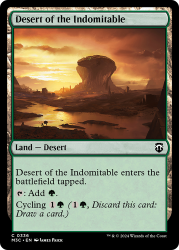 Desert of the Indomitable (M3C-336) - Modern Horizons 3 Commander ...