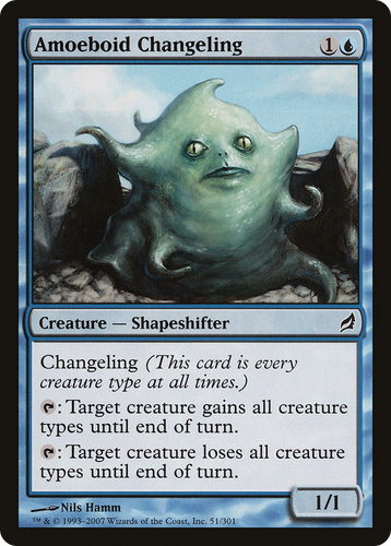 Amoeboid Changeling (LRW-051) - Lorwyn - Game Nerdz