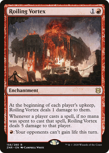 Roiling Vortex (ZNR-156) - Zendikar Rising - Game Nerdz