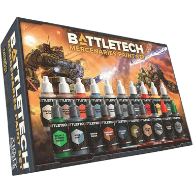 BattleTech: Mercenaries Paint Set - Game Nerdz