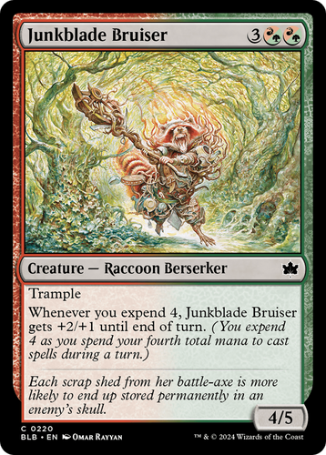 Junkblade Bruiser (BLB-220) - Bloomburrow - Game Nerdz