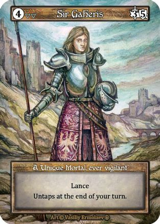Sir Gaheris (Foil) - Arthurian Legends Foil - Game Nerdz