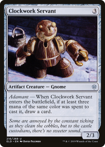 Clockwork Servant (ELD-216) - Throne of Eldraine - Game Nerdz