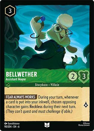 Bellwether - Assistant Mayor (90/204) - Azurite Sea Cold Foil - Game Nerdz