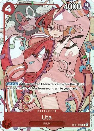 Uta - OP01-005 (Premium Card Collection -Uta-) (OP01-005) One Piece ...