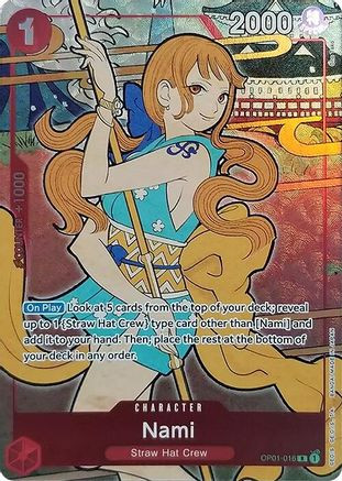 Nami (English Version 1st Anniversary Set) (OP01-016) One Piece ...