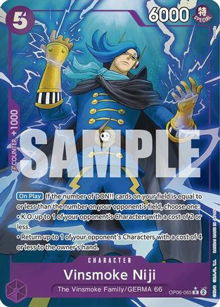 Vinsmoke Niji (OP06-065) (Full Art) (OP06-065) Premium Booster -The ...