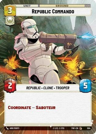 Republic Commando (Hyperspace) (504) - Twilight of the Republic Foil - Game Nerdz
