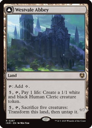 Westvale Abbey (INR-287) - Innistrad Remastered Foil - Game Nerdz