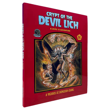 Crypt of the Devil Lich RPG (5E) (Softcover) - Game Nerdz