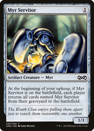 Myr Servitor (UMA-230) - Ultimate Masters - Game Nerdz
