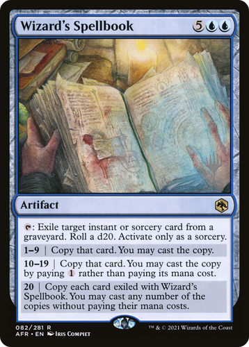 Wizard's Spellbook (PPAFR-82P) - Adventures in the Forgotten Realms ...