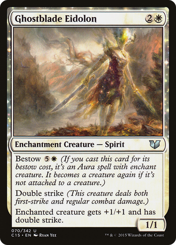 Ghostblade Eidolon (C15-070) - Commander 2015: (enchantment) - Game Nerdz