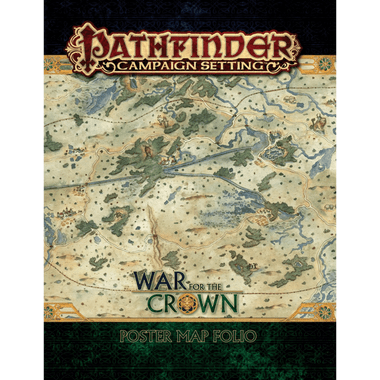 Pathfinder RPG: Campaign Setting - War for the Crown Poster Map Folio ...