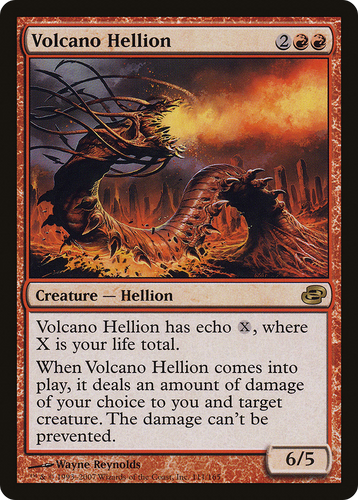 Volcano Hellion (PLC-111) - Planar Chaos Foil - Game Nerdz