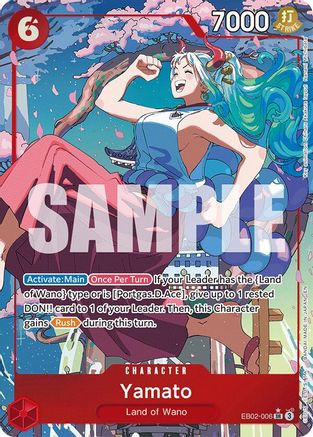 Yamato (Alternate Art) (EB02-006) Extra Booster: Anime 25th Collection ...