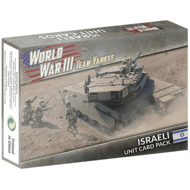 World War III: Team Yankee: Israeli - IDF Unit Card Pack - Game Nerdz