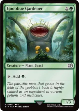 Goobbue Gardener (FIN-188) - FINAL FANTASY Foil - Game Nerdz