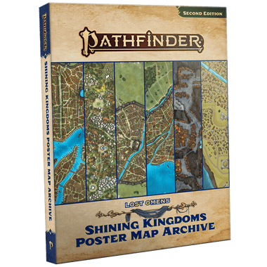 Pathfinder RPG 2nd Edition: Lost Omens - Shining Kingdoms Poster Map ...