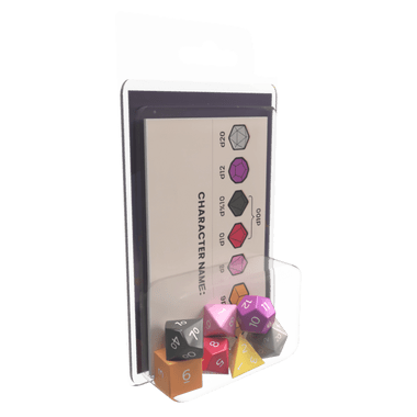 RPG Dice: Polyhedral Color Coded Set (7ct) - Game Nerdz