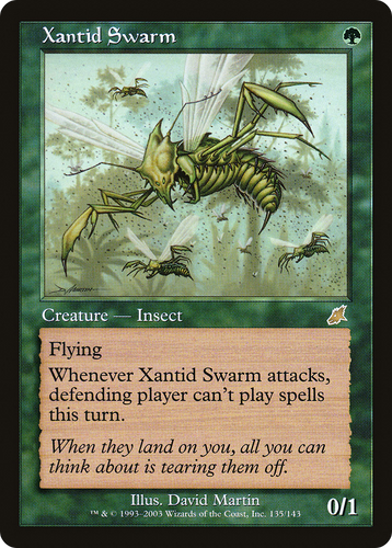 Xantid Swarm (SCG-135) - Scourge Foil - Game Nerdz
