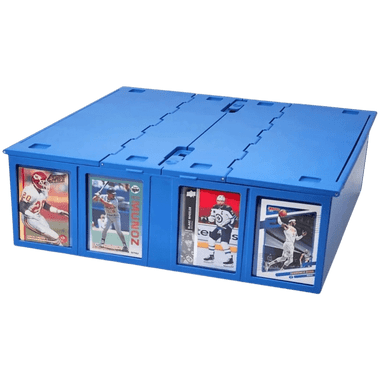 BCW Supplies: Collectible Card Bin - 3200 - Blue - Game Nerdz