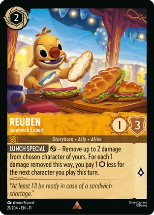 Reuben - Sandwich Expert (21/204) - Winterspell - Game Nerdz