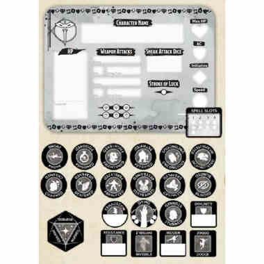 Dungeons & Dragons: Token Set - Rogue - Game Nerdz