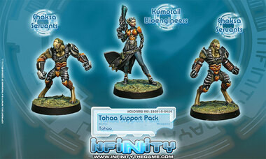 Infinity: Tohaa Support Pack - Game Nerdz