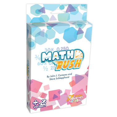 Math Rush: Vol. 3 - Fractions & Decimals - Game Nerdz