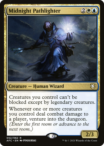 Midnight Pathlighter (AFC-052) - Forgotten Realms Commander - Game Nerdz