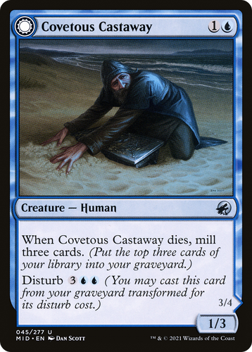 Covetous Castaway // Ghostly Castigator - Innistrad: Midnight Hunt ...