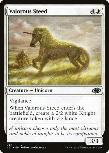 Valorous Steed - Jumpstart 2022 - Game Nerdz