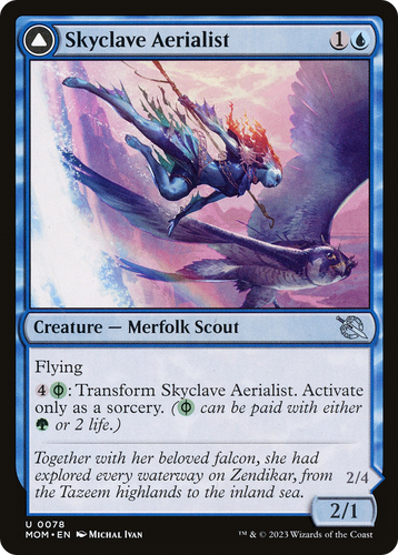 Skyclave Aerialist // Skyclave Invader (MOM-078) - March of the Machine ...